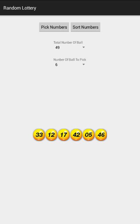 Random Lottery(Game/Generator) APK for Android Download