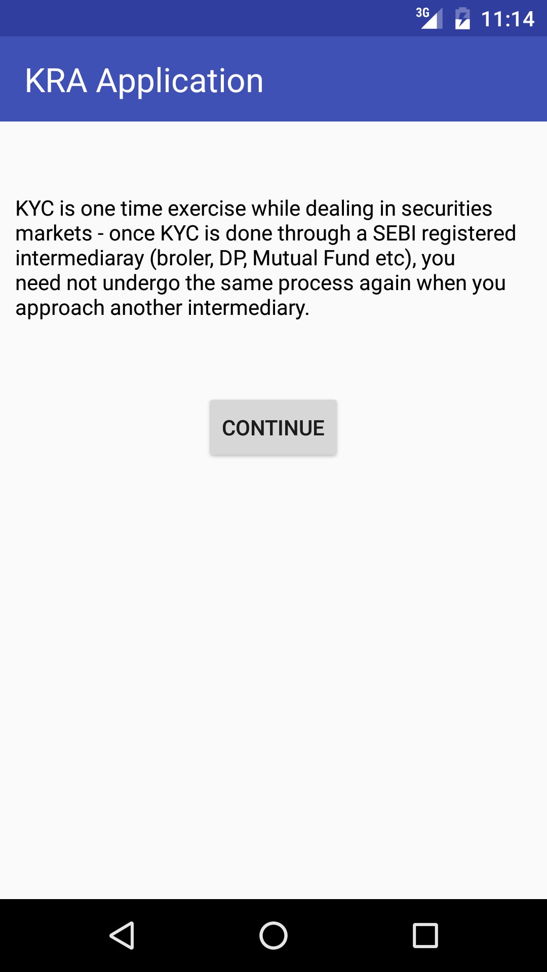 KYC Status search in SEBI KRA APK for Android Download