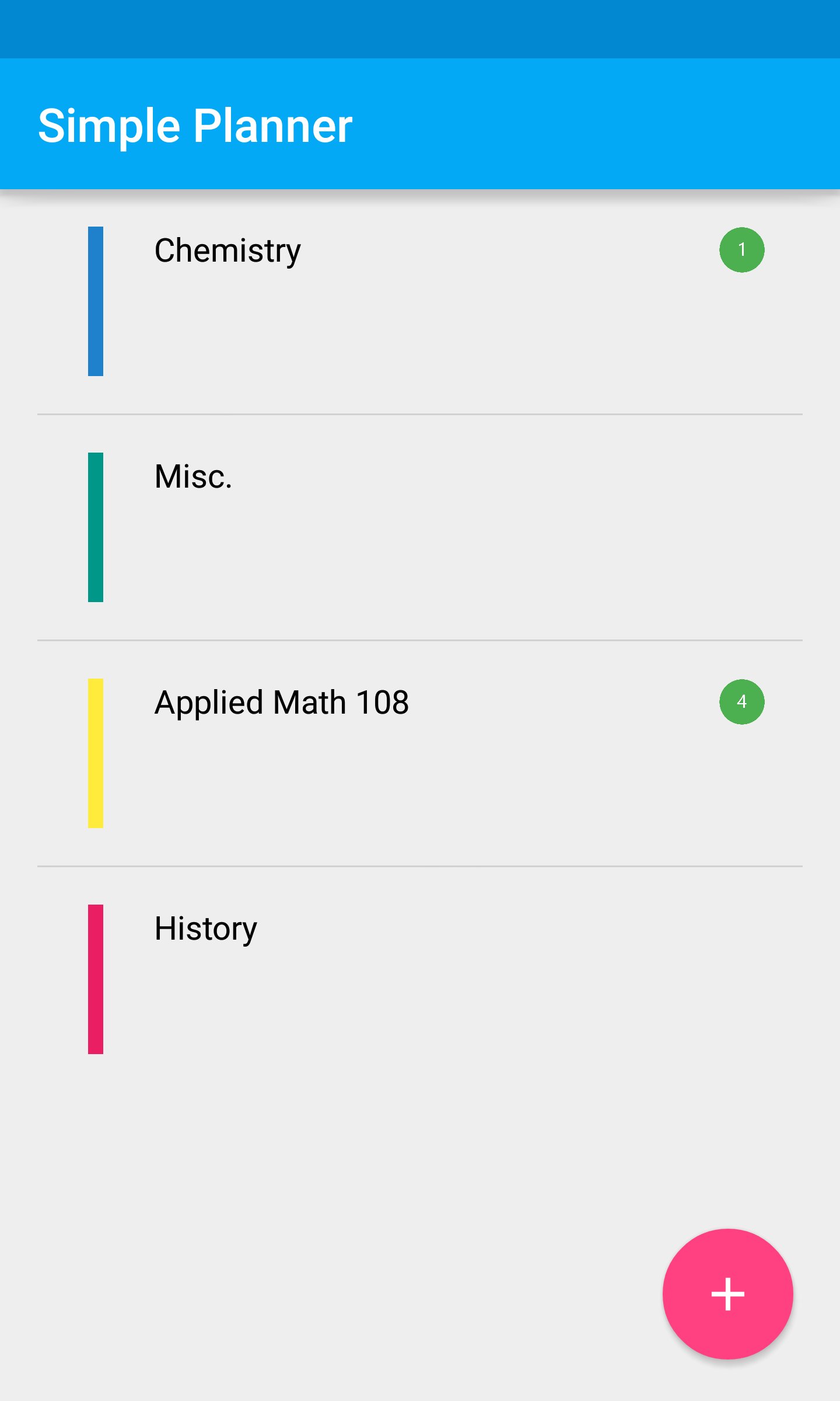 Descargar Simple Homework Planner APK Última Versión 1.3 para Android