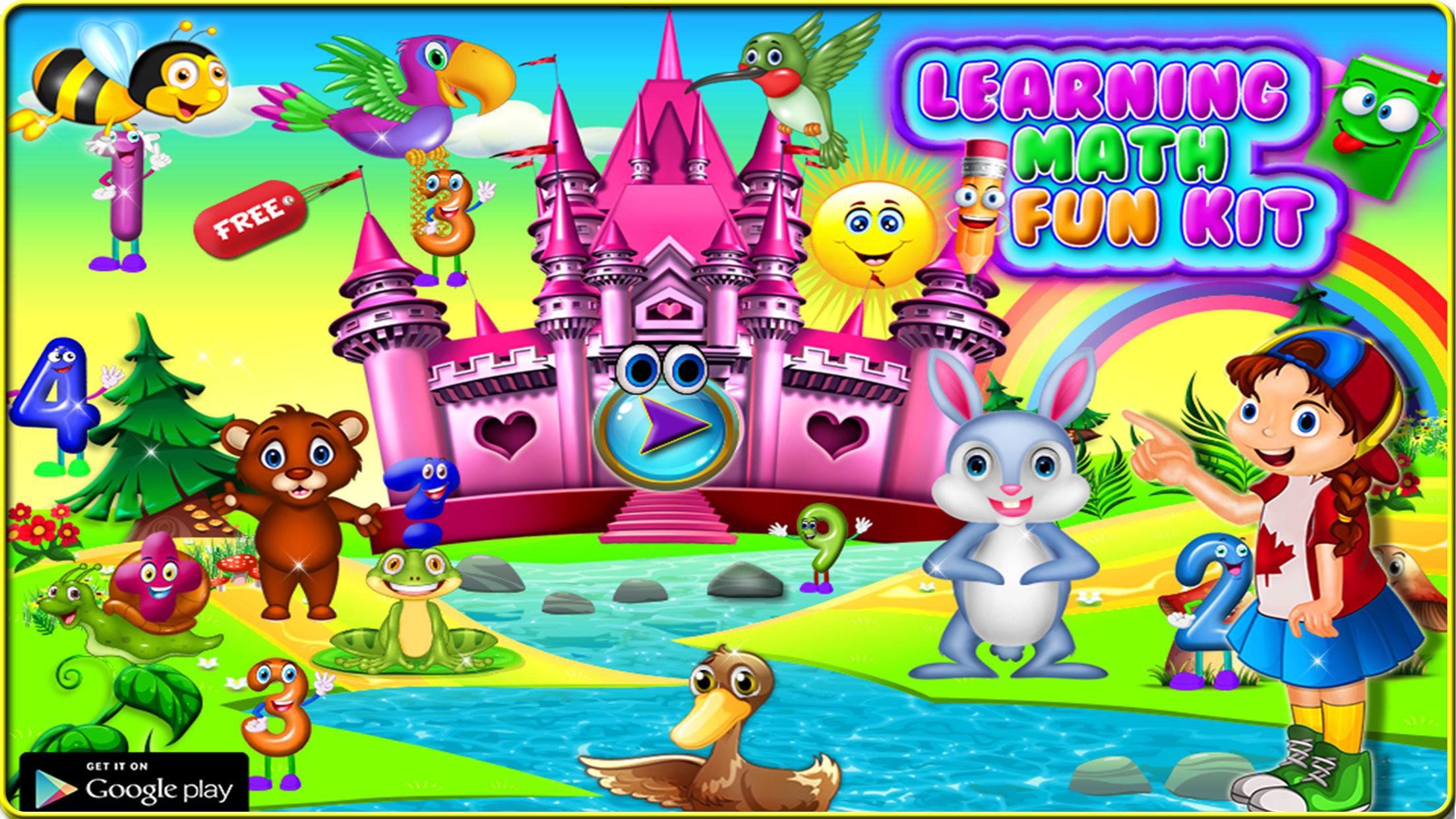 Descarga de APK de Learning Math Fun Kit - Juegos Educativos para Android