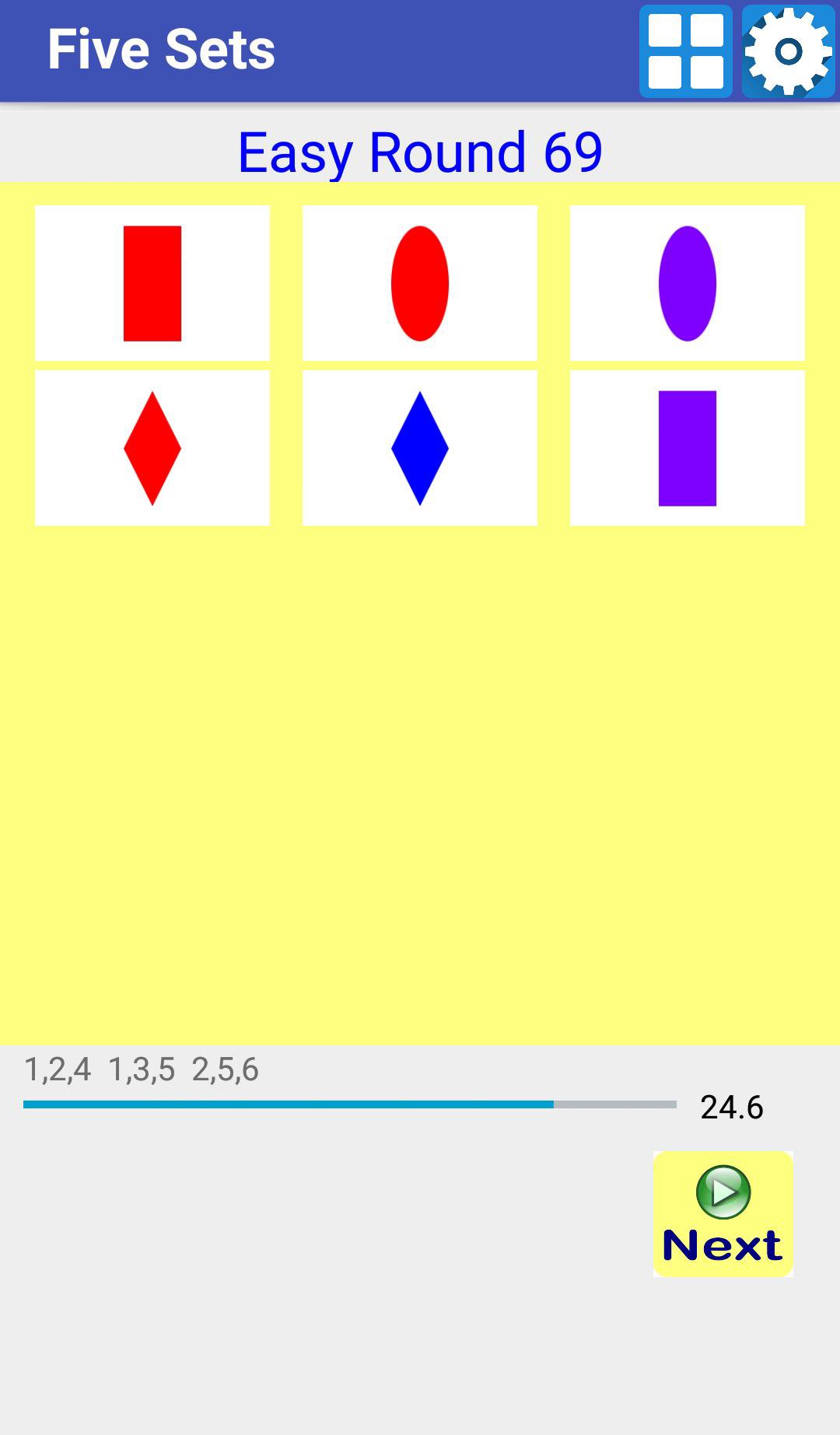 두뇌훈련게임 - 세트 (Five Sets) APK للاندرويد تنزيل