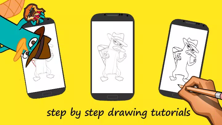 How To Draw Step By Step Perry