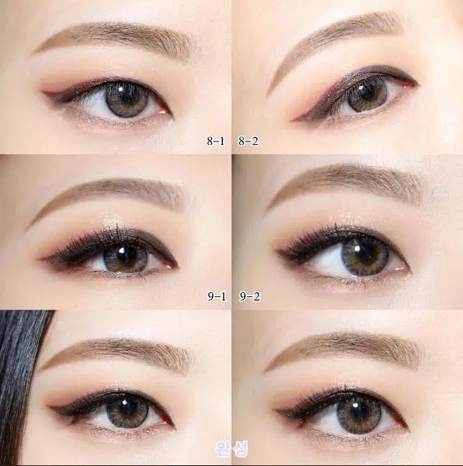Korean Monolid Eye Makeup