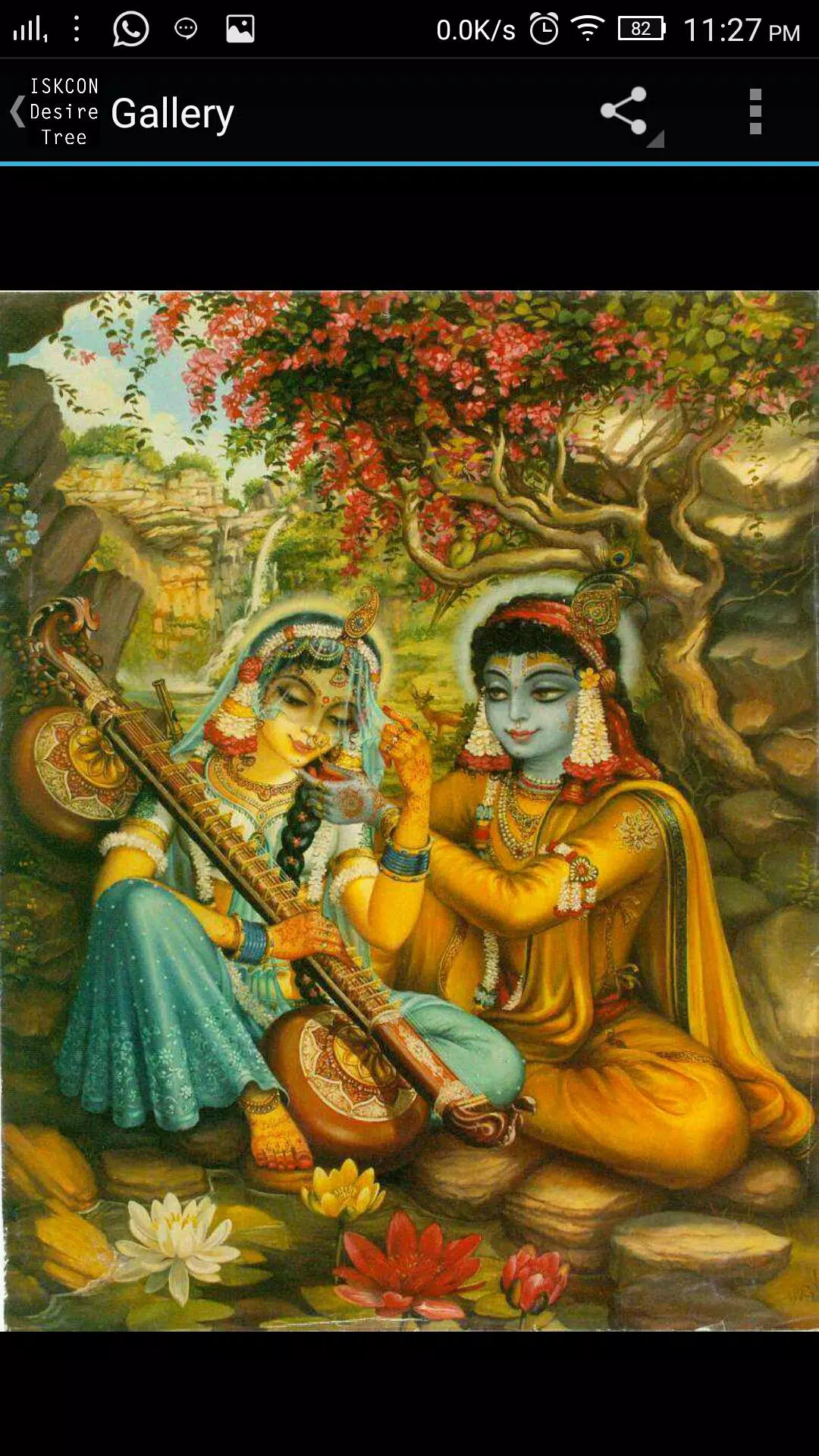 Iskcon Krishna Painting Wallpapers