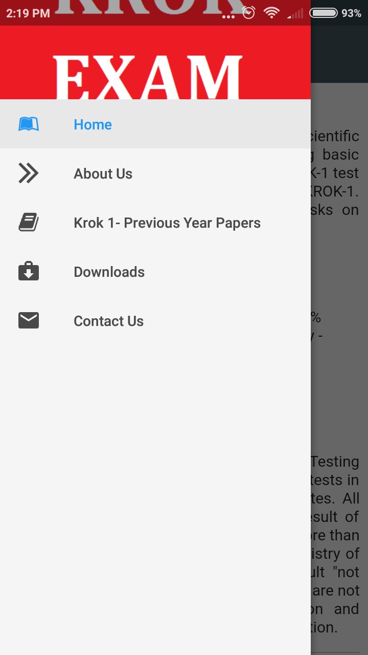 Krok Exam APK للاندرويد تنزيل