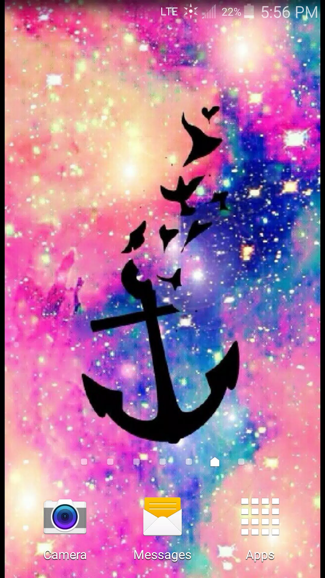 Girly Anchor Background