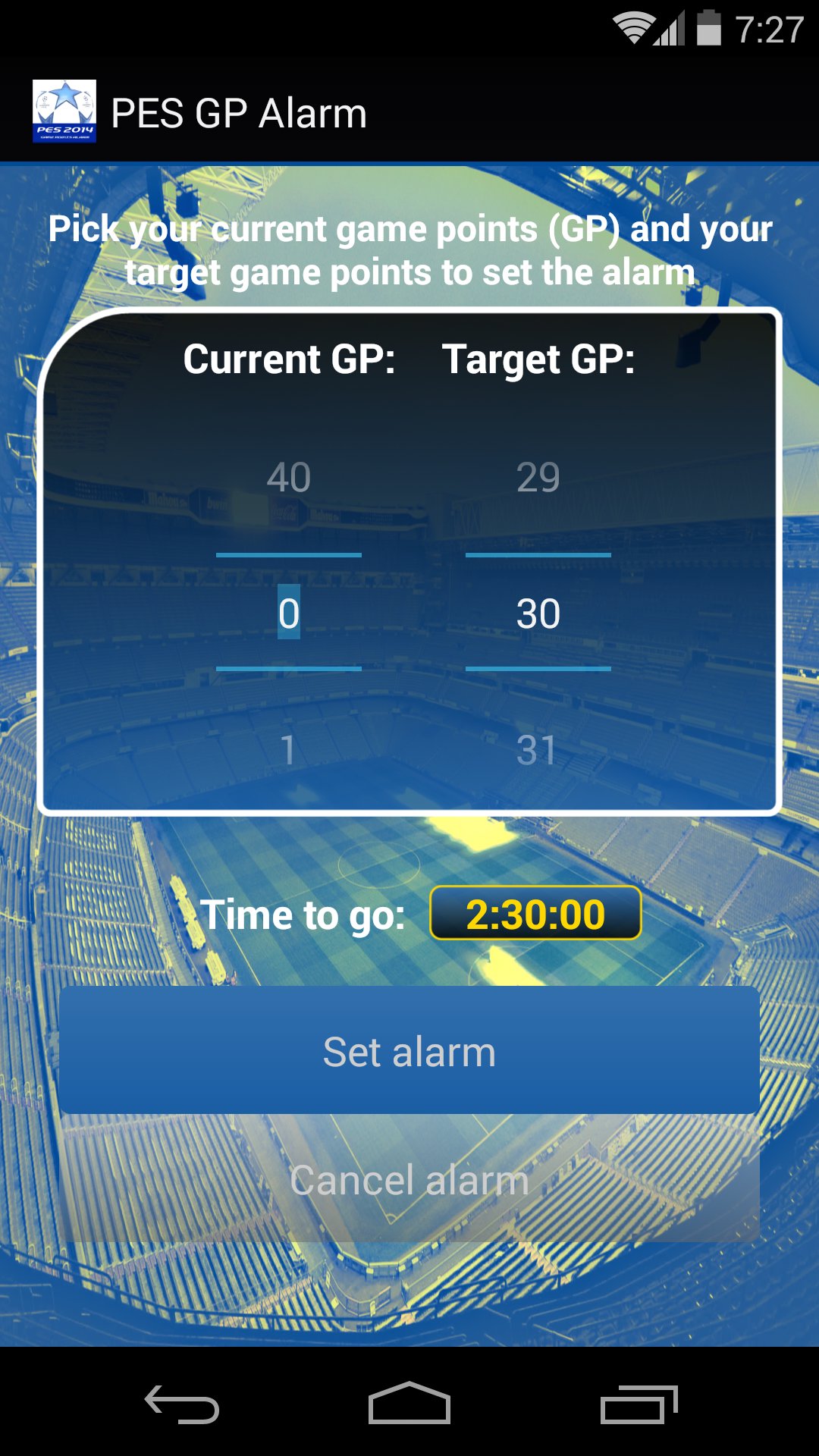 PES Game Points APK للاندرويد تنزيل
