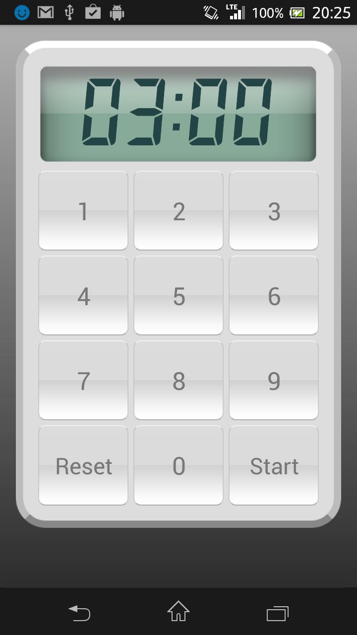 White Kitchen Timer APK للاندرويد تنزيل