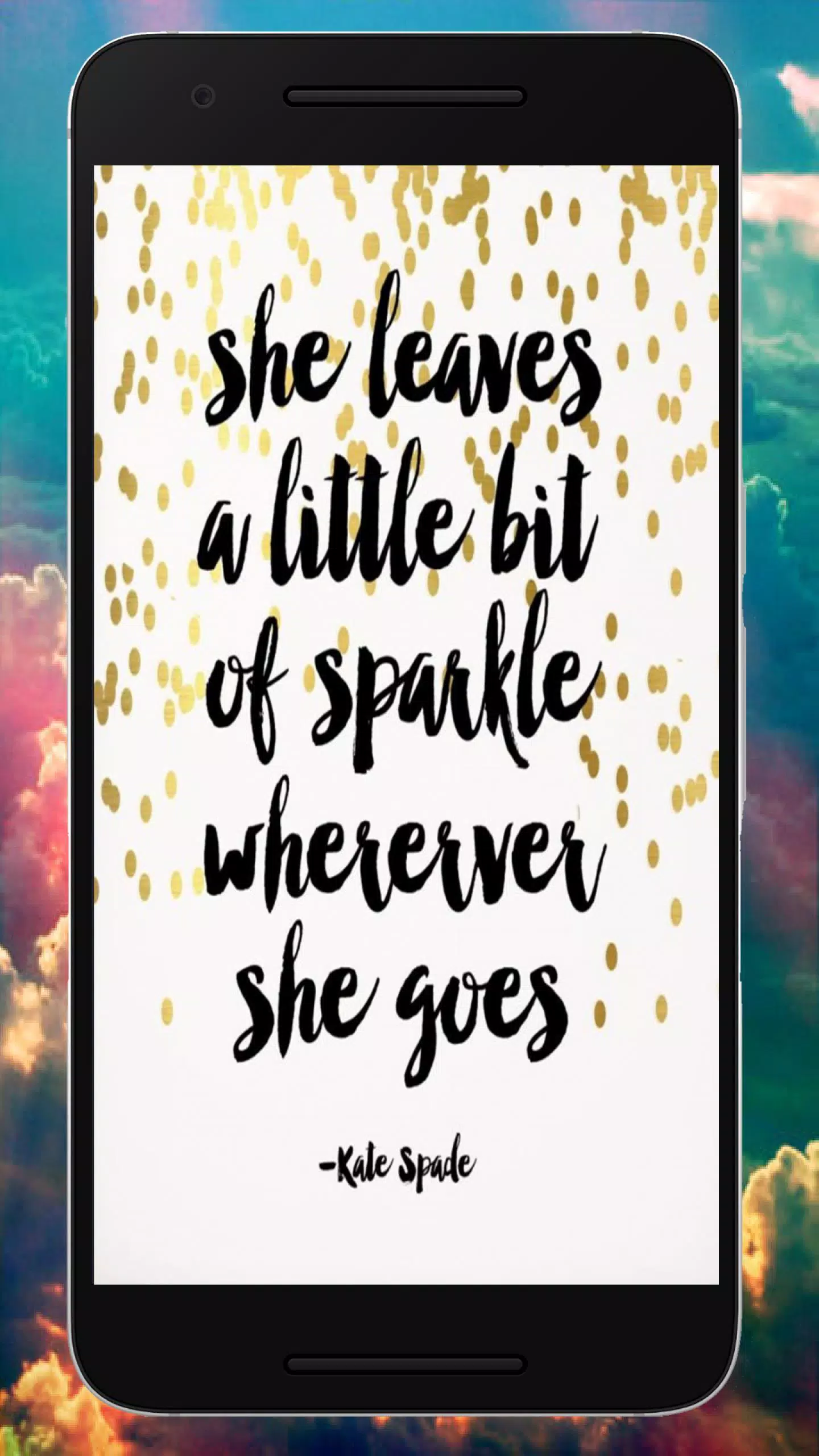 Kate Spade Quote Wallpaper Phone
