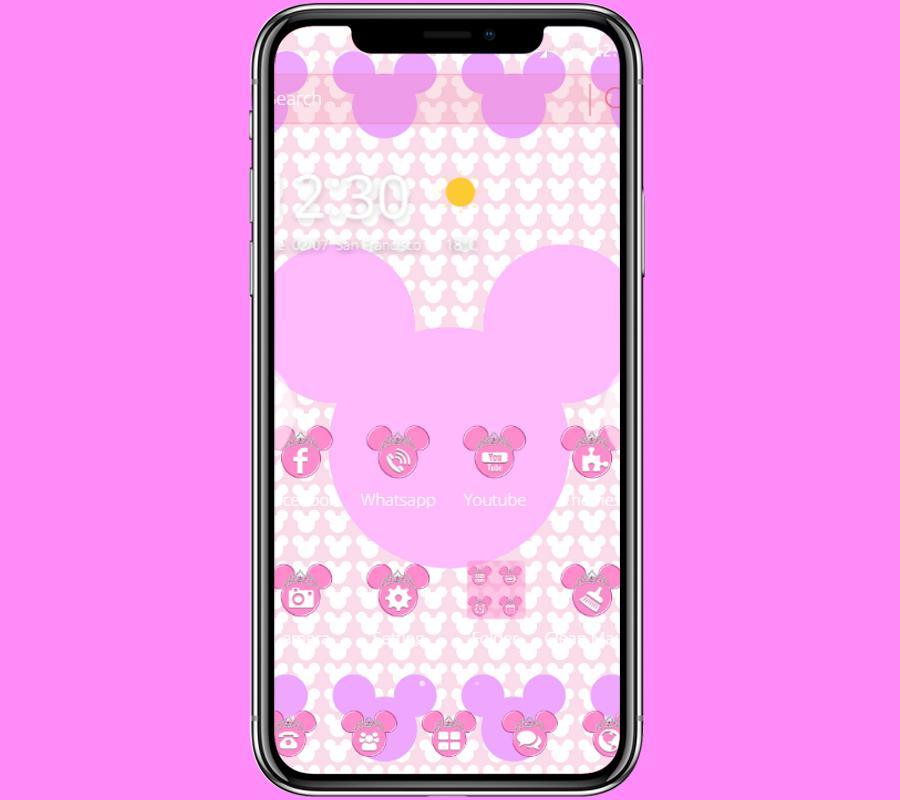 29 Gambar Wallpaper Lucu Warna Pink