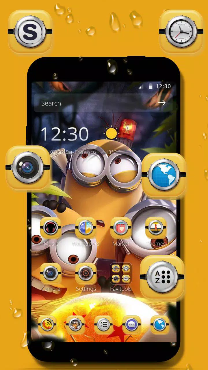 Minions Theme For Android