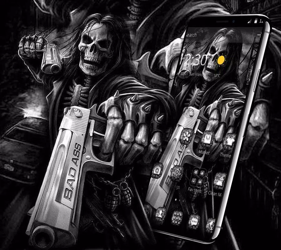 Badass Gun Backgrounds