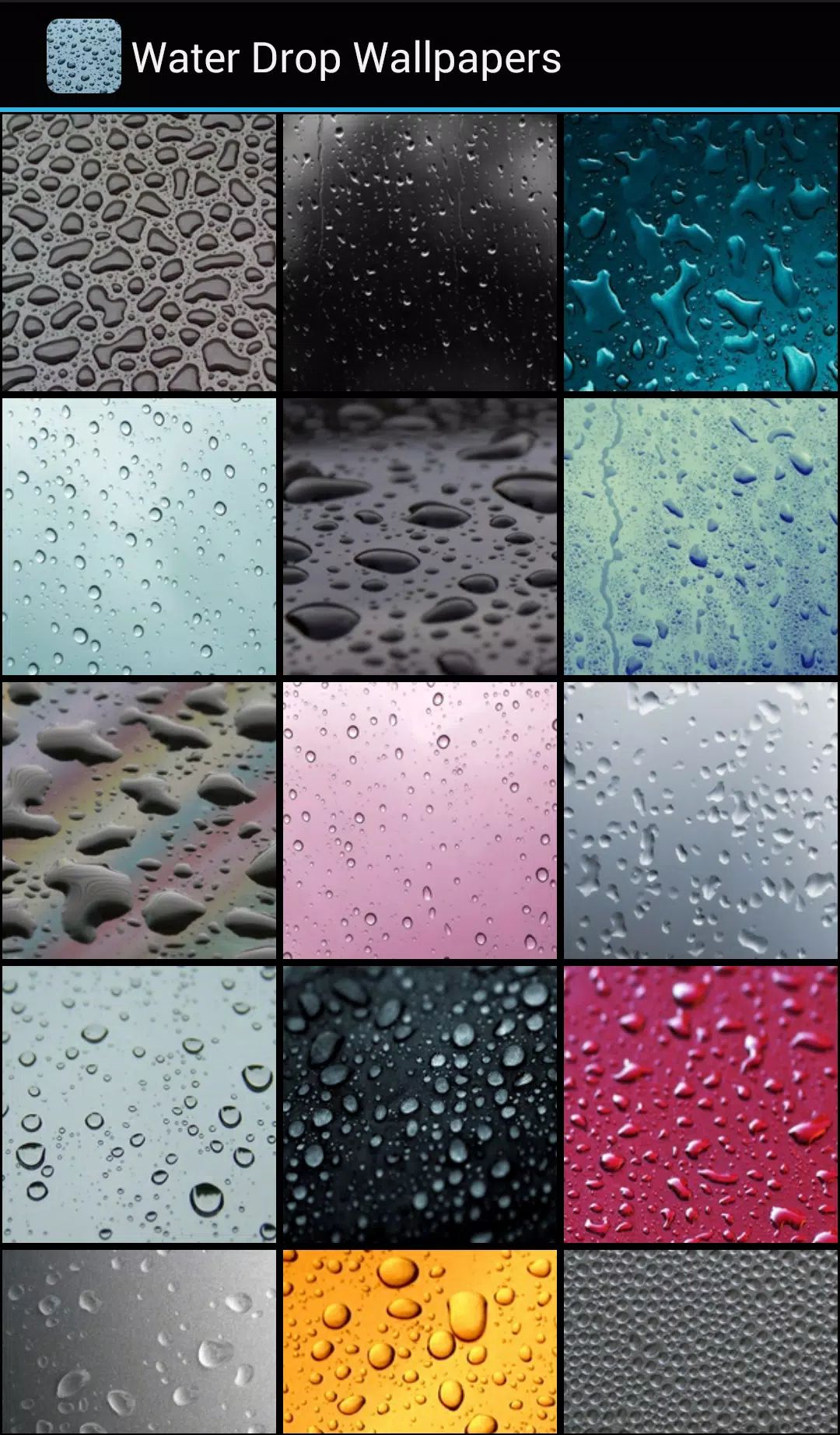 Iphone Water Drop Wallpaper For Android