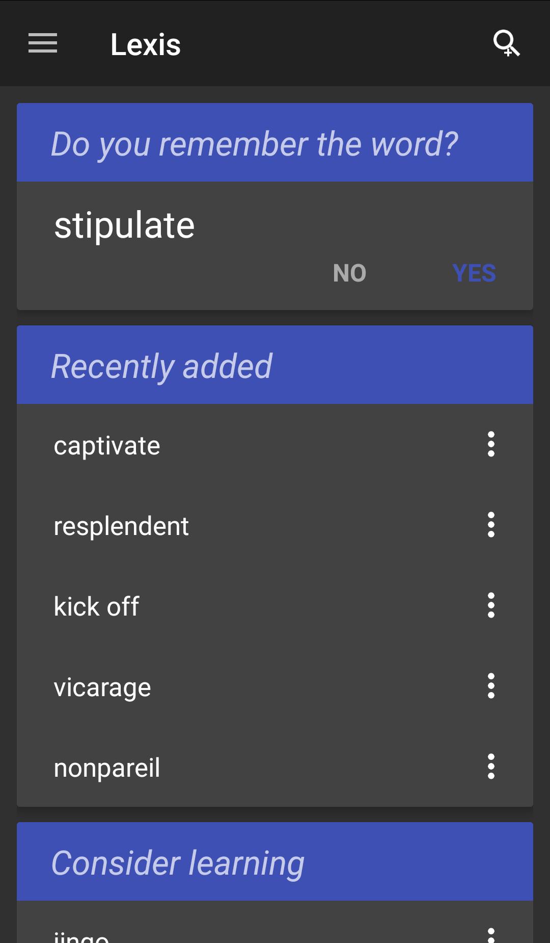 Android İndirme için LEXIS: Expand Your Vocabulary APK Android İndirme için LEXIS: Expand Your Vocabulary APK