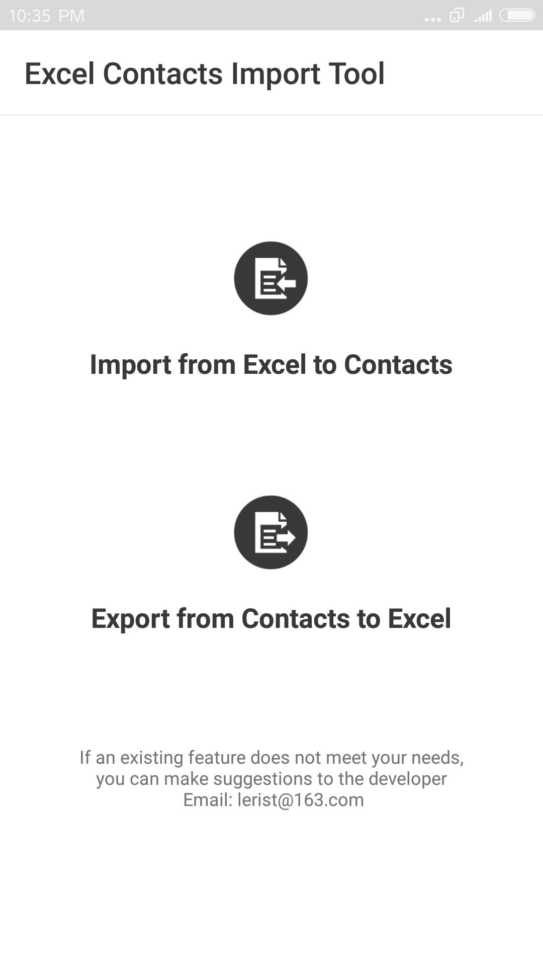 Excel Contacts Import Export APK for Android Download Excel Contacts Import Export APK for Android Download