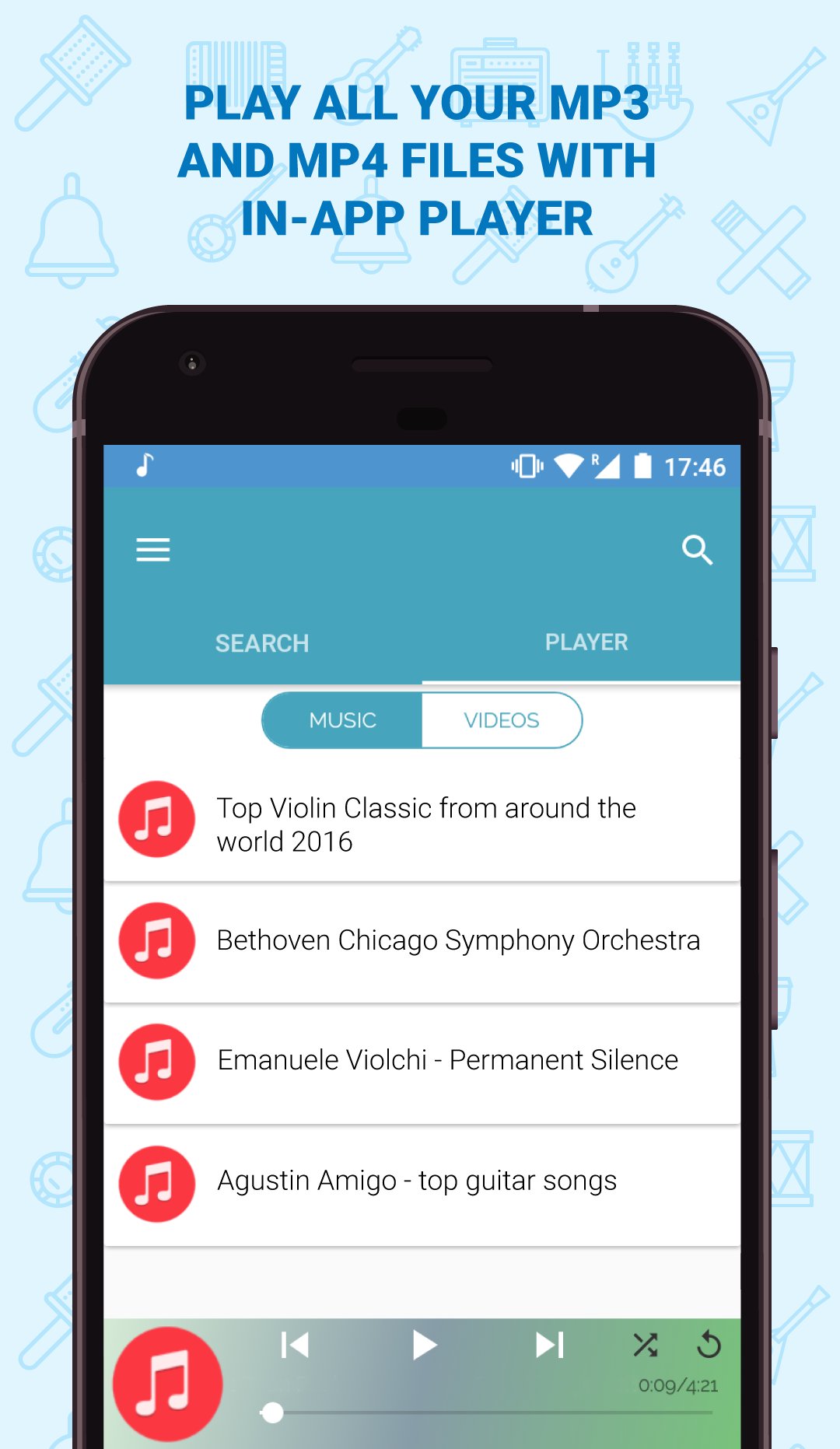 Free YouTube Music Player APK for Android Download