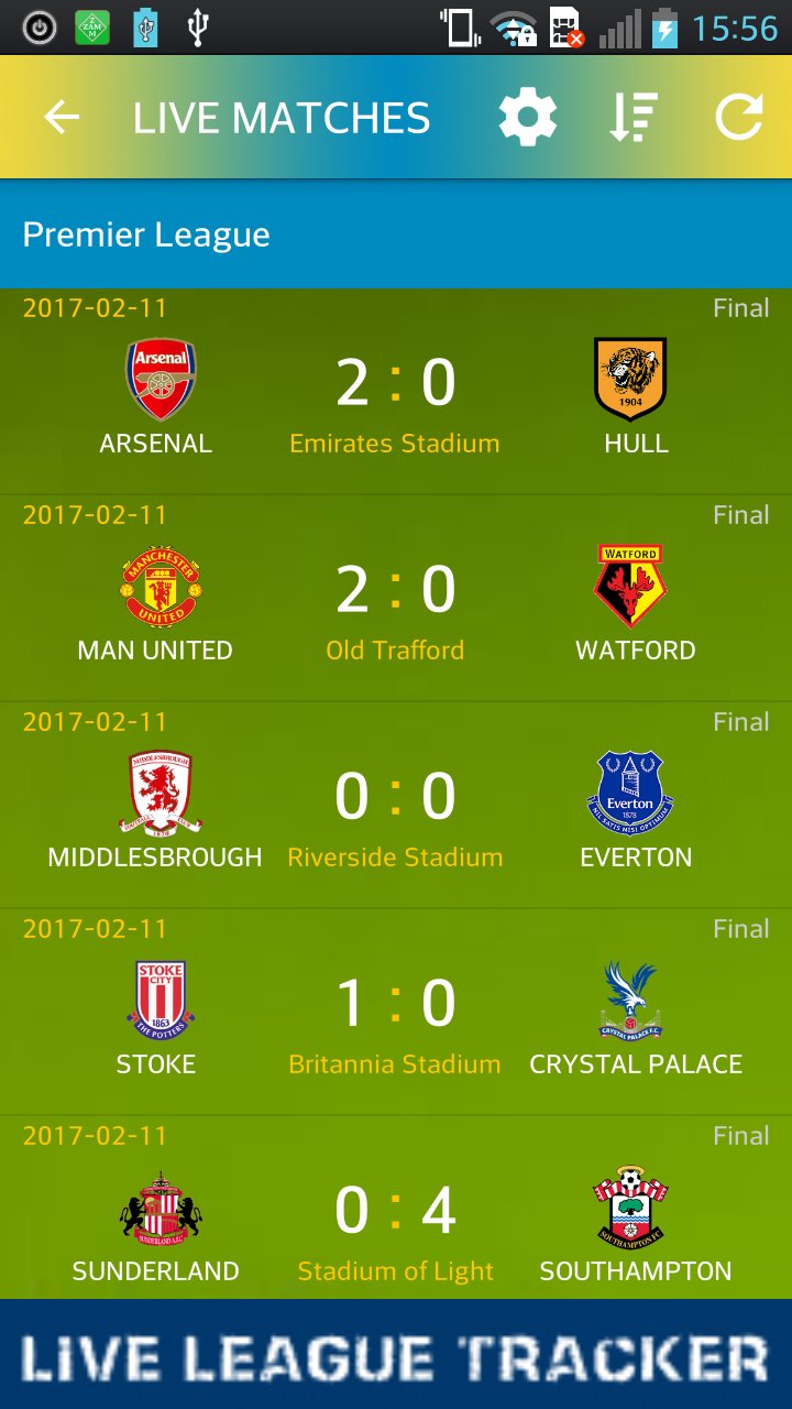 Live League Football Tracker APK for Android Download