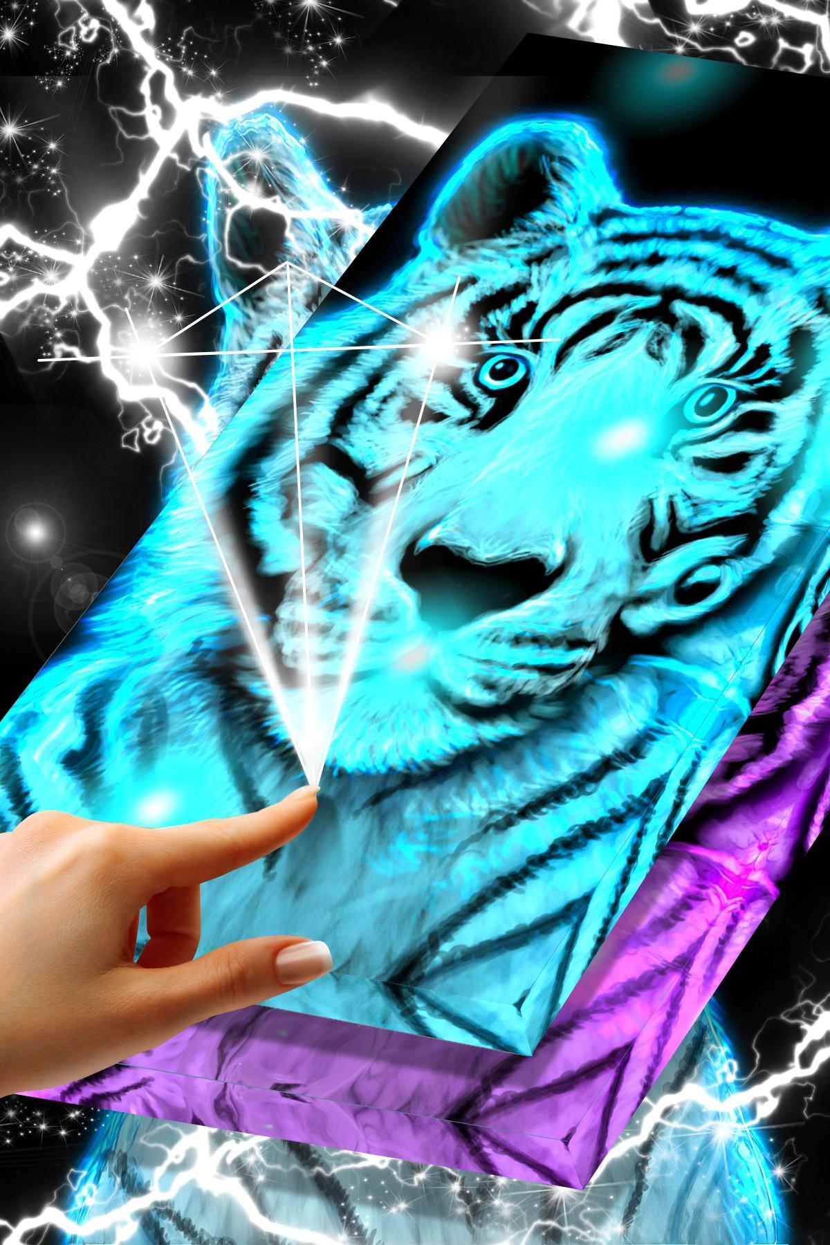 Neon Tiger Live Wallpaper APK Android neon-tiger-live-wallpaper-apk-android