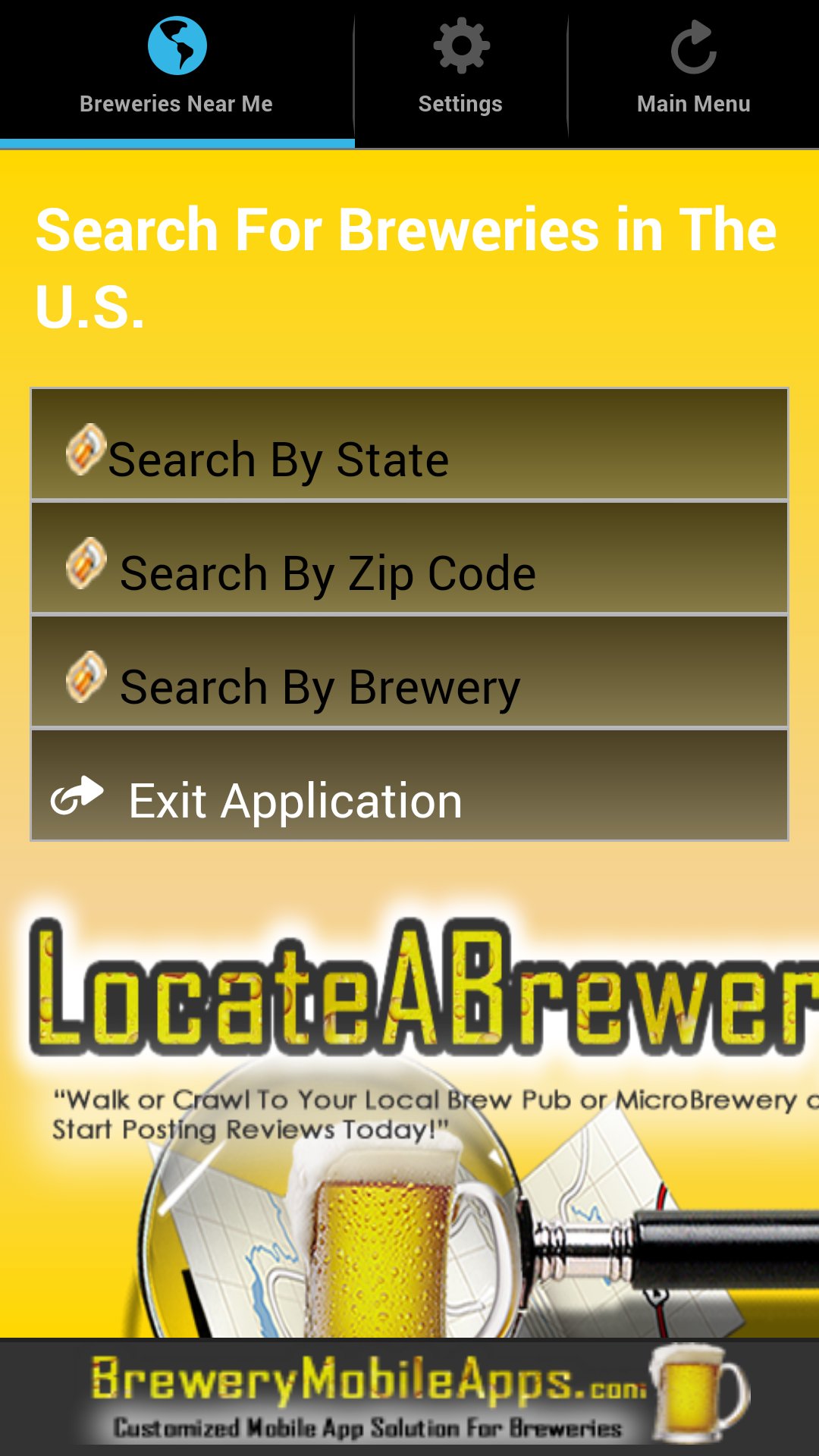 Locate A Brewery Mobile App APK for Android Download