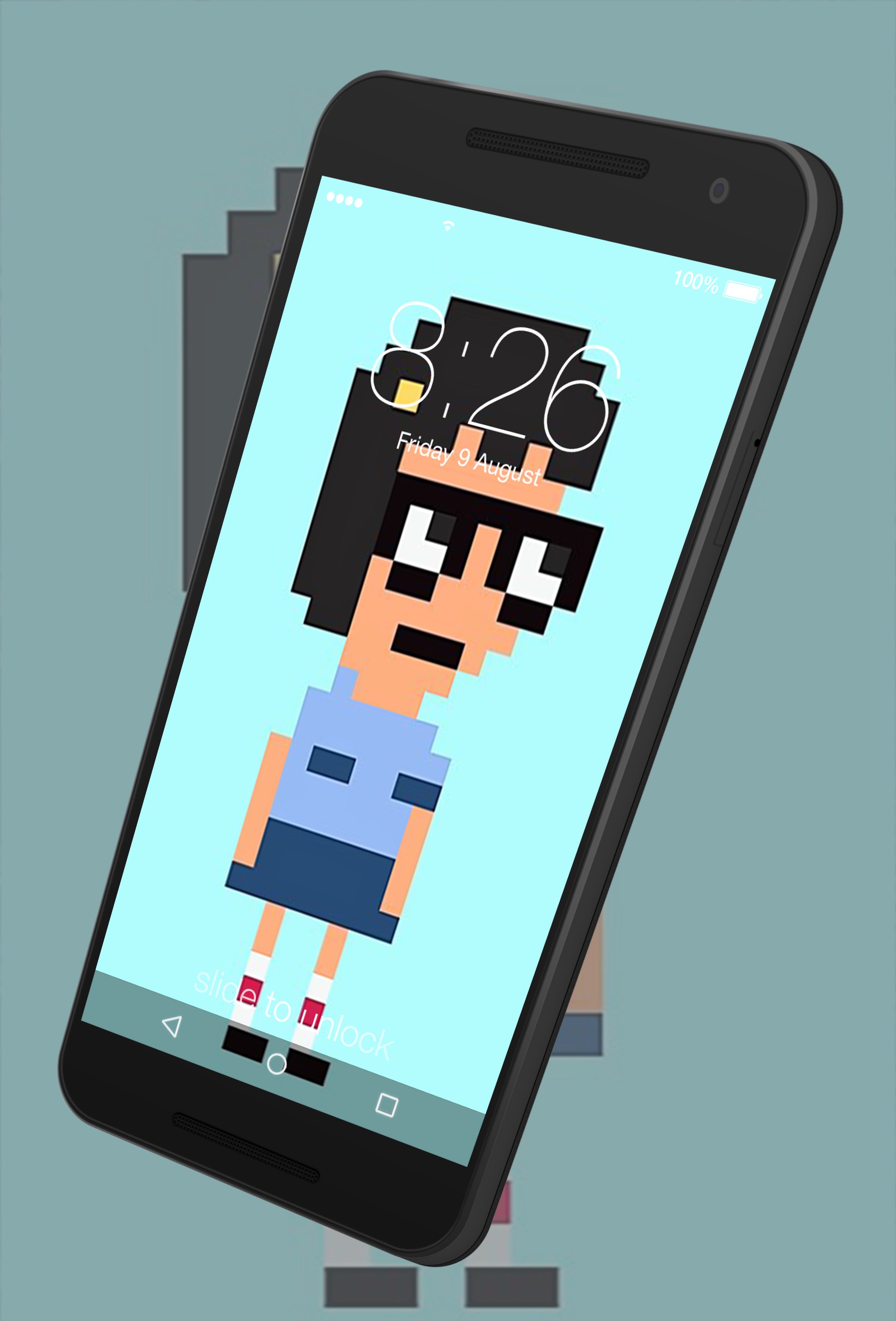 Pixel Art GIFs Screen Locker APK do pobrania na Androida