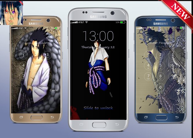 Sasuke Uchiha HD Lock Screen APK for Android Download
