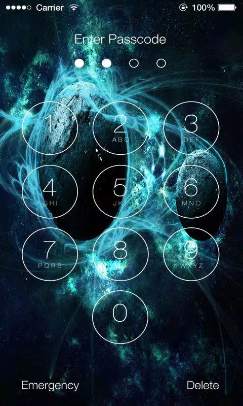 Lock Screen Solar System