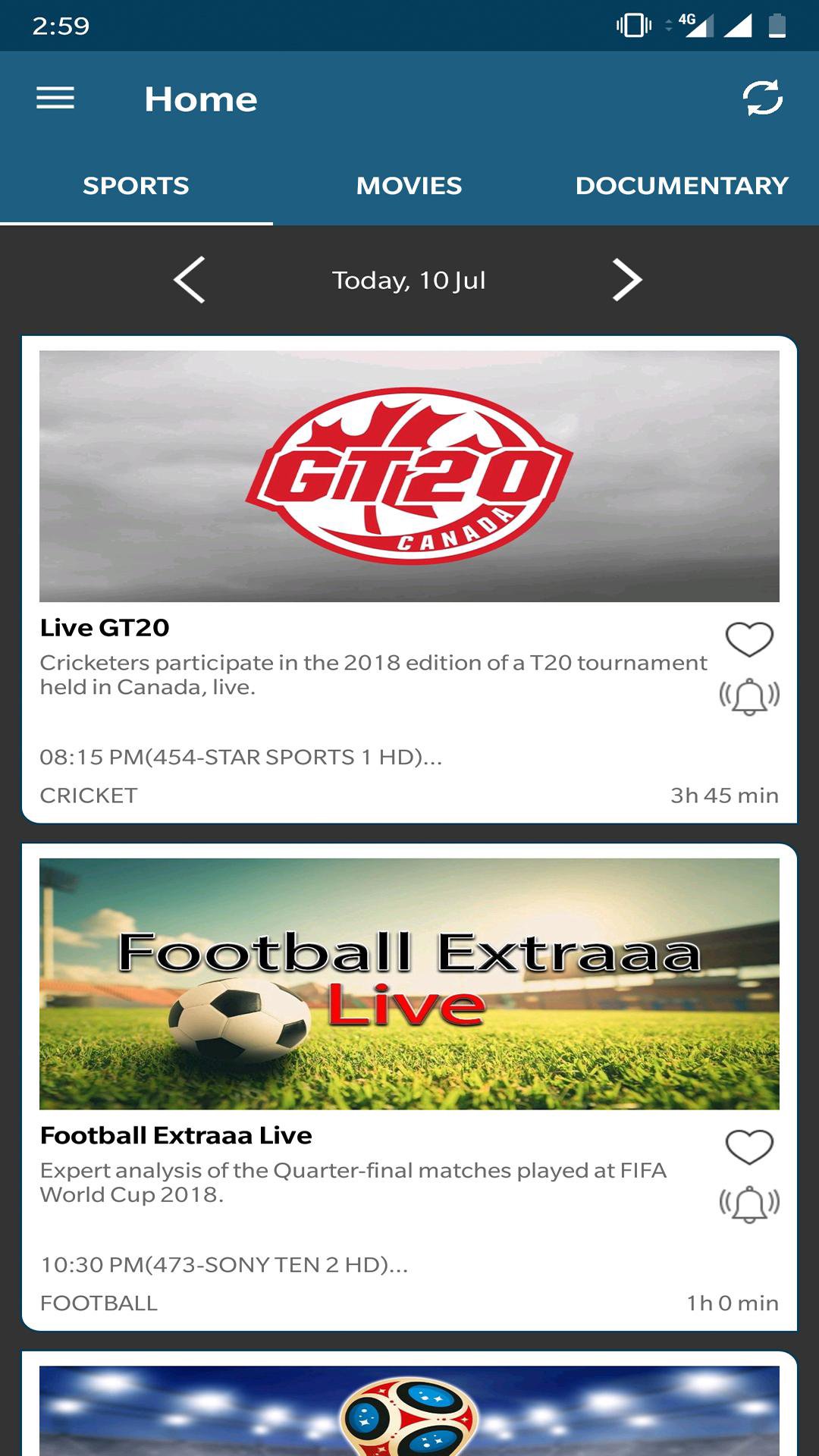 Download TV4U - Guide for Live Sports Movies Documentaries Latest ...