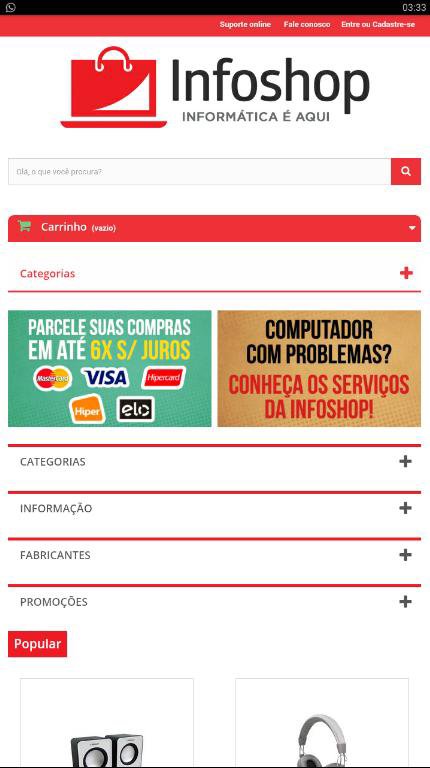 Infoshop Informática APK for Android Download