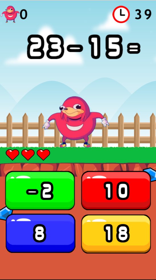 Ugandan Knuckles: Do you know da math? Quick math APK for Android Download