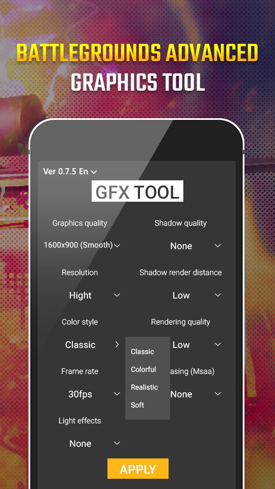 GFX - BAGT Graphics HD Tool for Android - APK Download