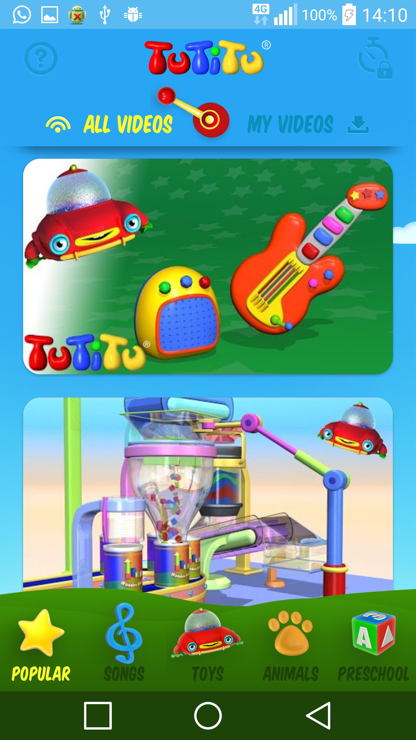 APK TuTiTu Video untuk Muat Turun Android