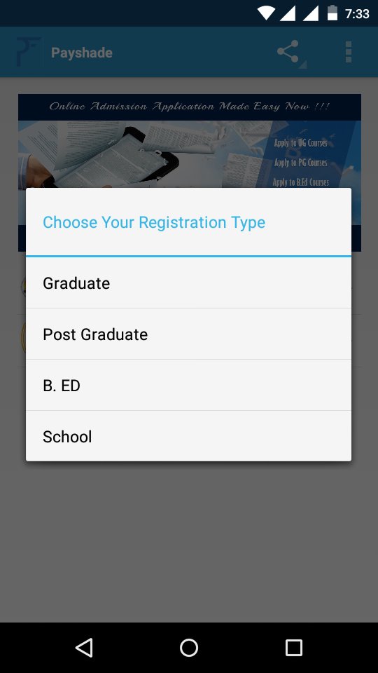 Admission, Fees Payment App APK for Android Download