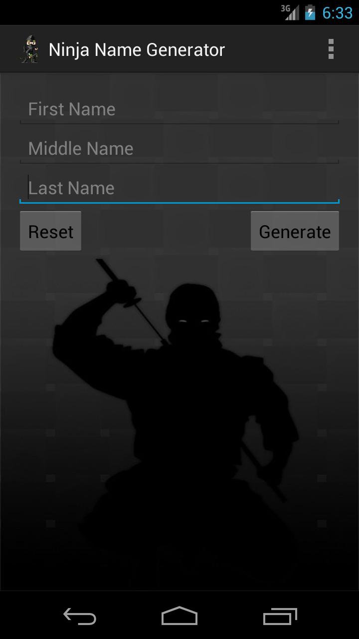 Ninja Name Generator APK for Android Download