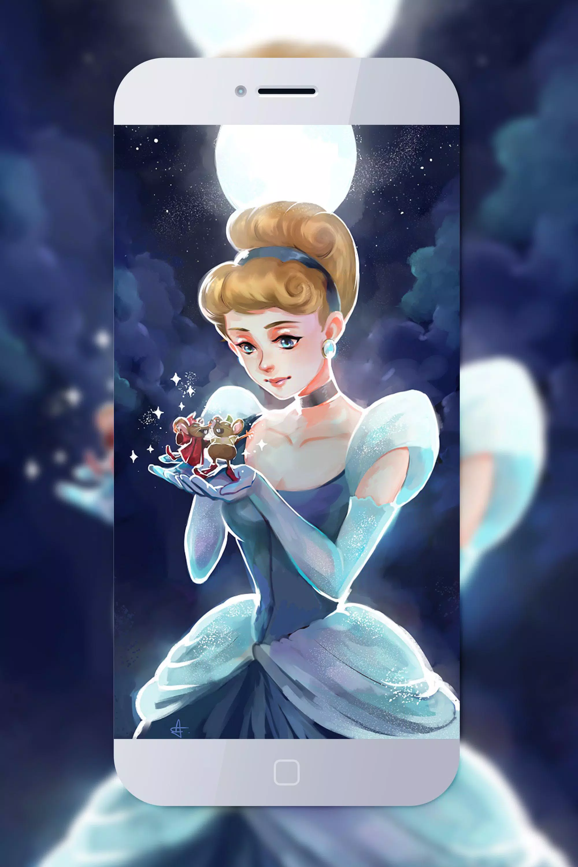 Cinderella Iphone 5 Wallpaper