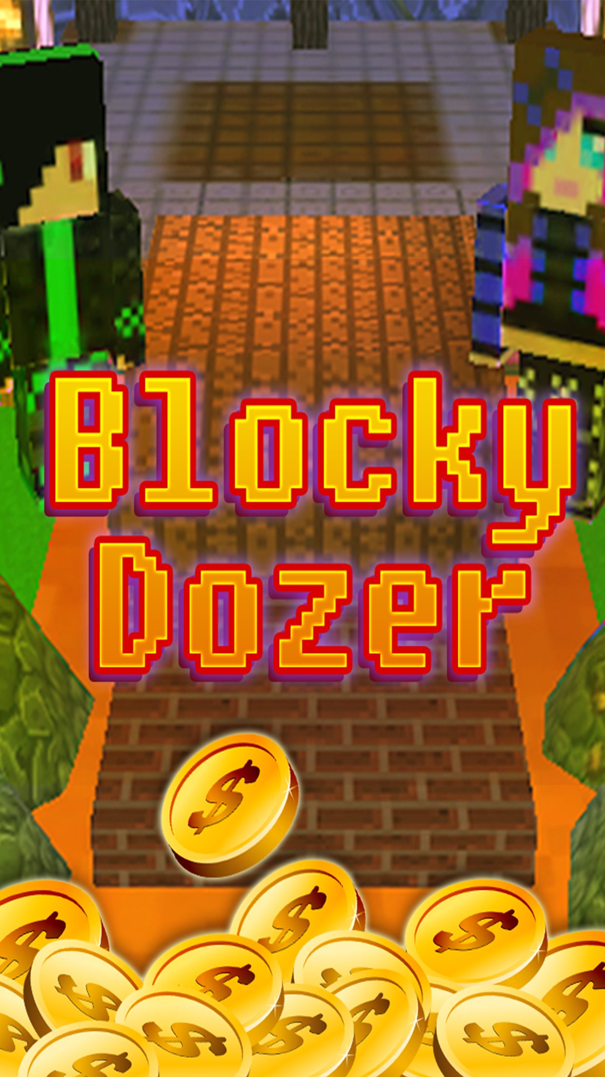 Blocky Dozer - Mine Coin Game APK for Android Download