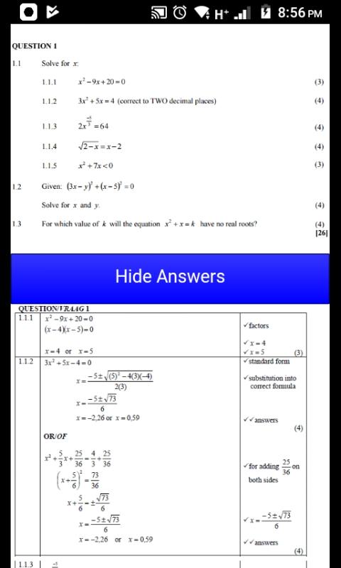 Grade 12 Mathematics Mobile Application APK 1.22 for Android – Download ...