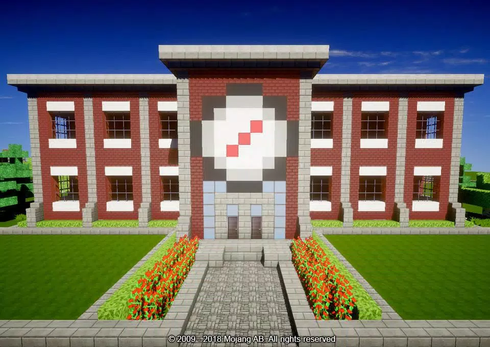 Minecraft School Building