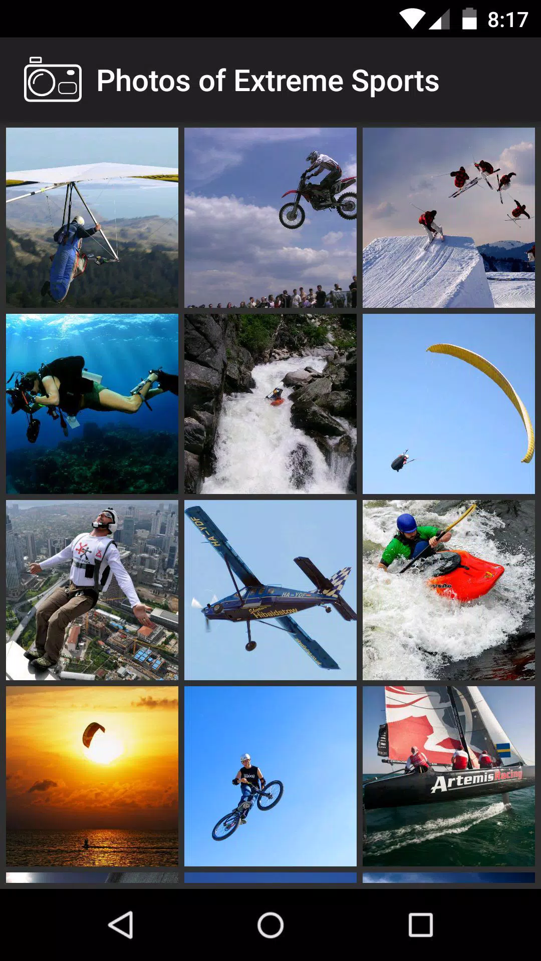 Extreme Sports Collage
