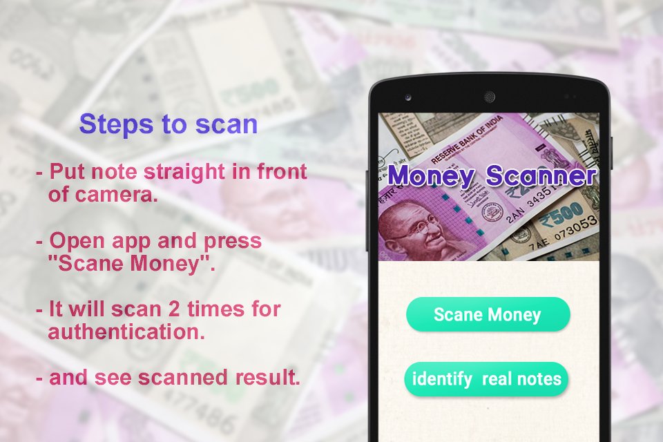 Fake Money Scanner APK للاندرويد تنزيل