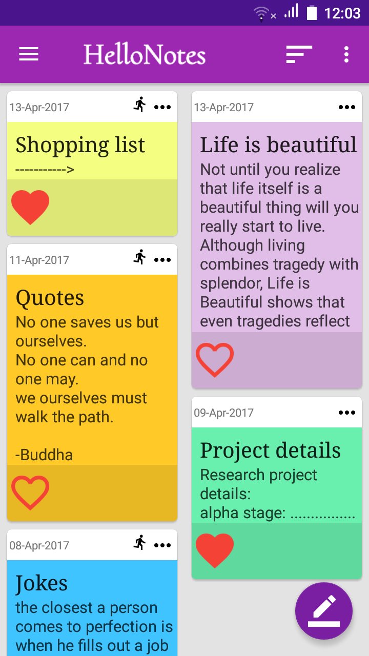 Hello Notes - Notes and Todo APK for Android Download