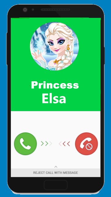 Fake Call Princess Elsa Prank APK for Android Download