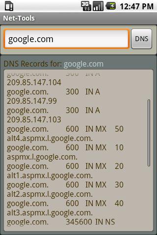 Download Net-Tools Latest Version 1.2 Android APK File