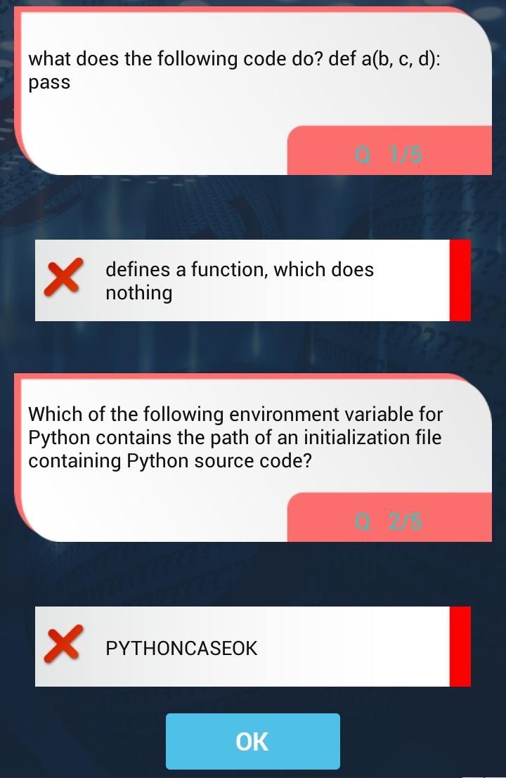 Python Quiz for Android - APK Download Python Quiz for Android - APK Download