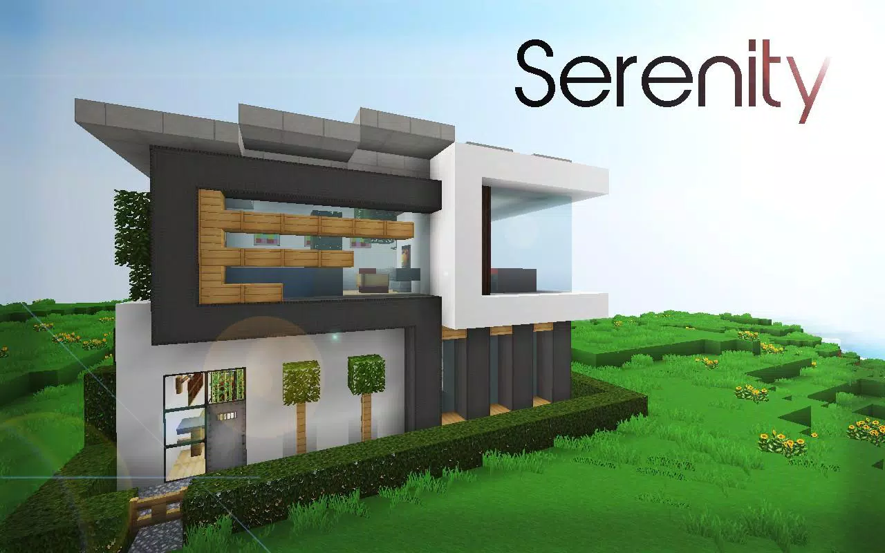 Minecraft Modern House Blueprints Pe