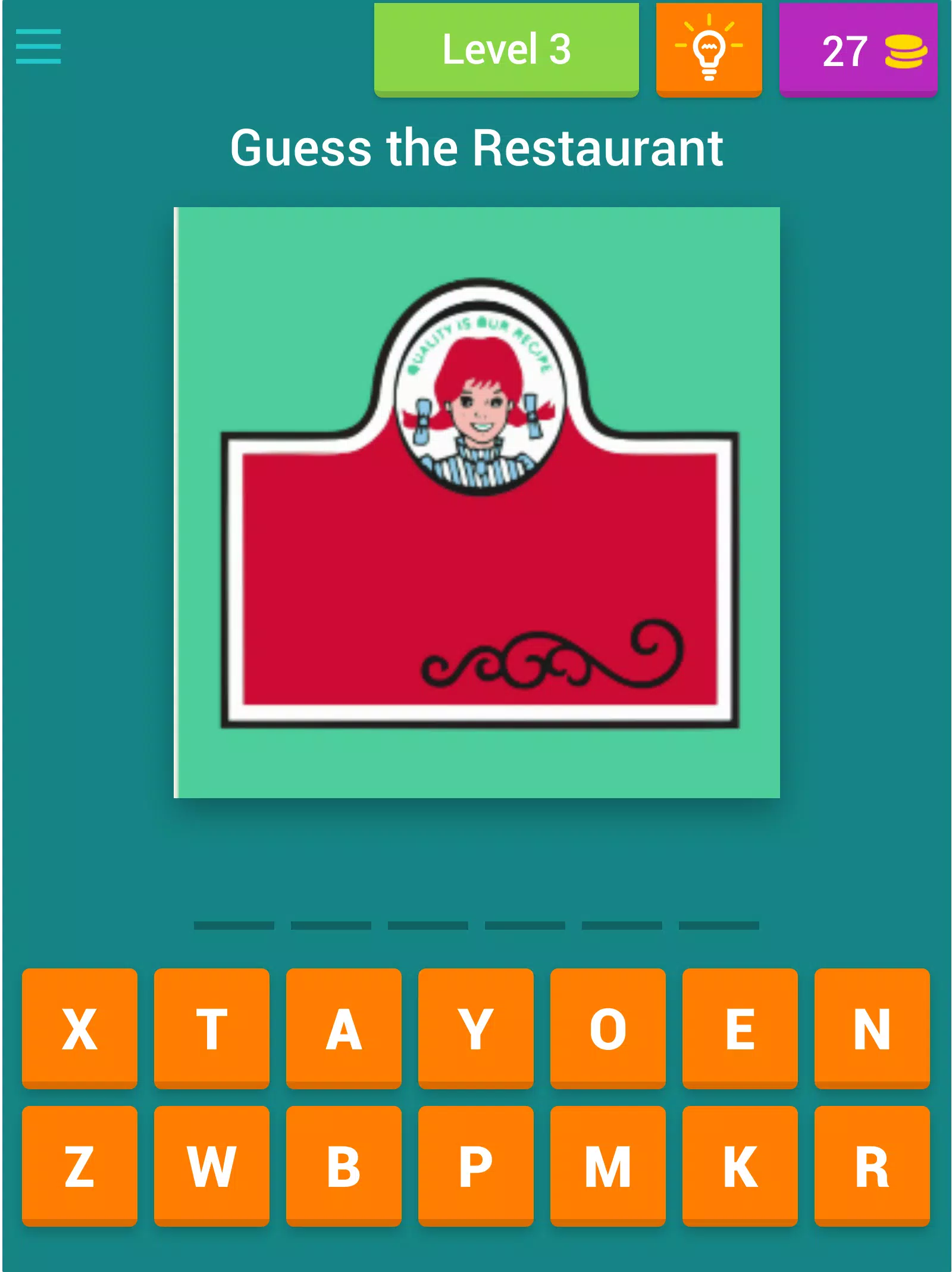 Guess The Restaurant Level 3