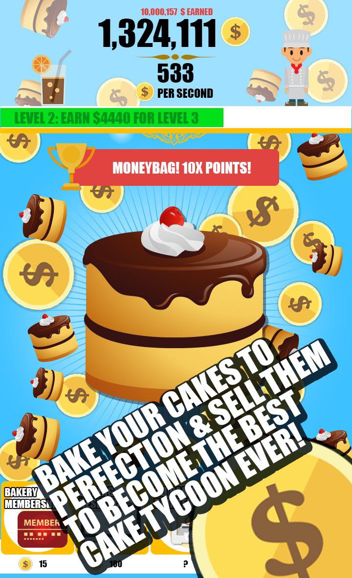 Cake Clicker: Bakery Empire APK Download for Android - Latest Version
