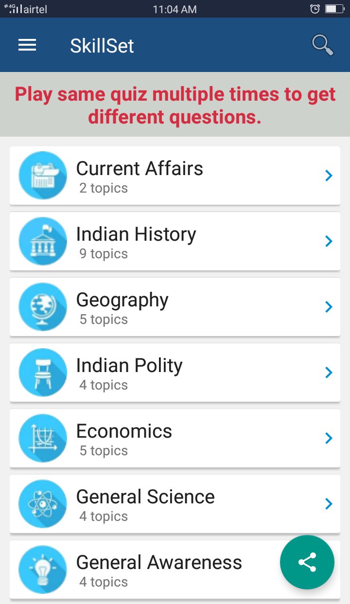 General Knowledge App - SkillS APK for Android Download