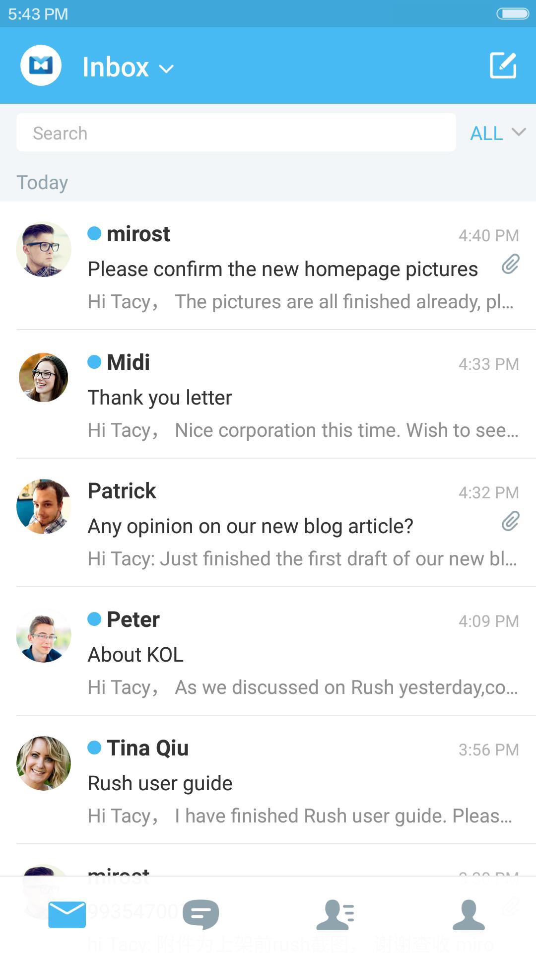 Rush- More than Mail APK for Android Download