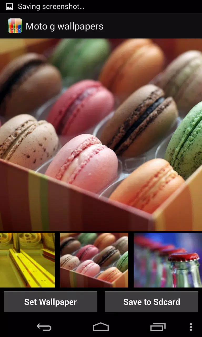 Motorola Wallpaper Macaron On