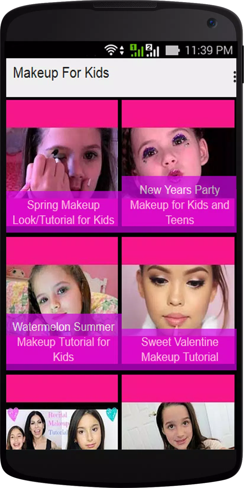Makeup Tutorial Kids